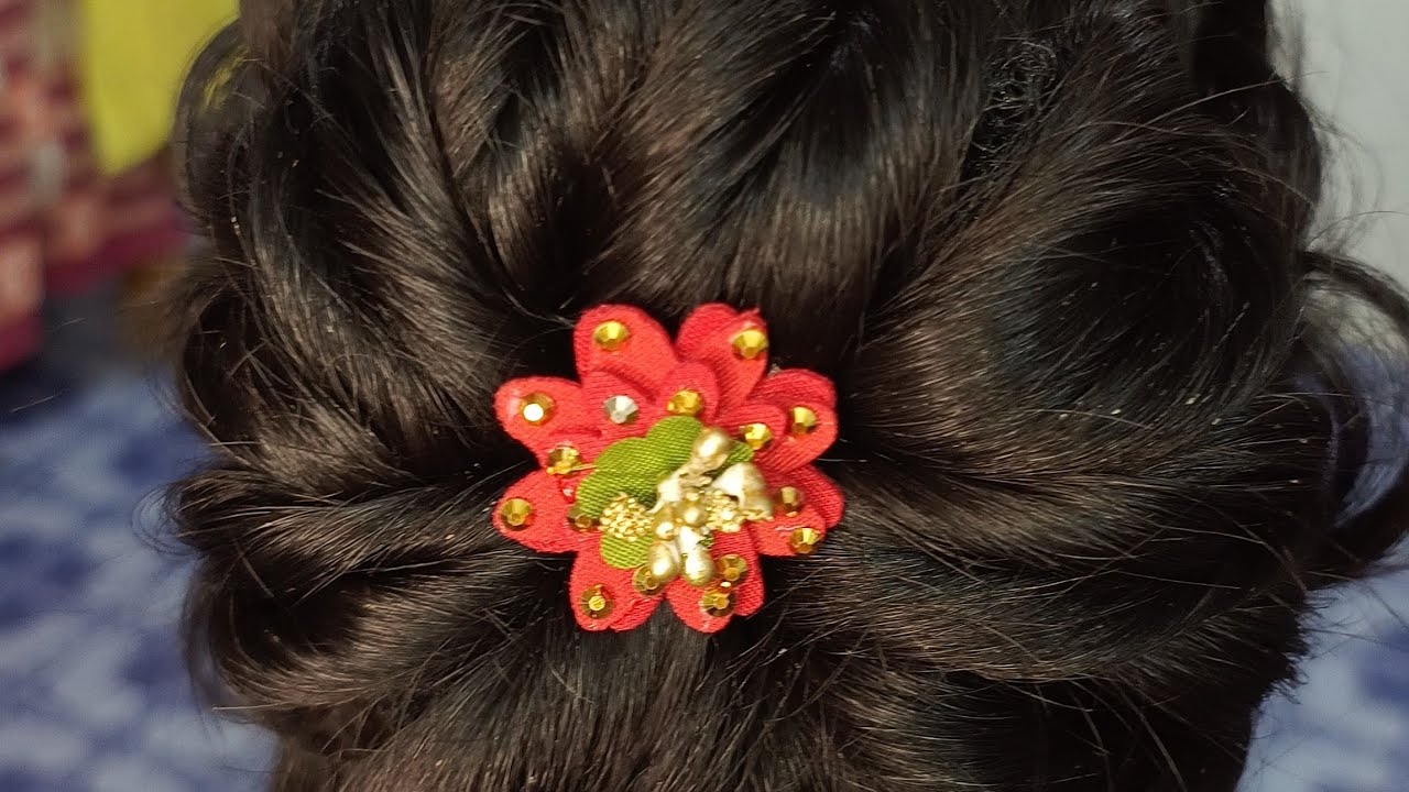 Bridal Hair style শিকো আহক//সহজতে বান্ধিব পাৰিব @Bornali_Dutta - YouTube
