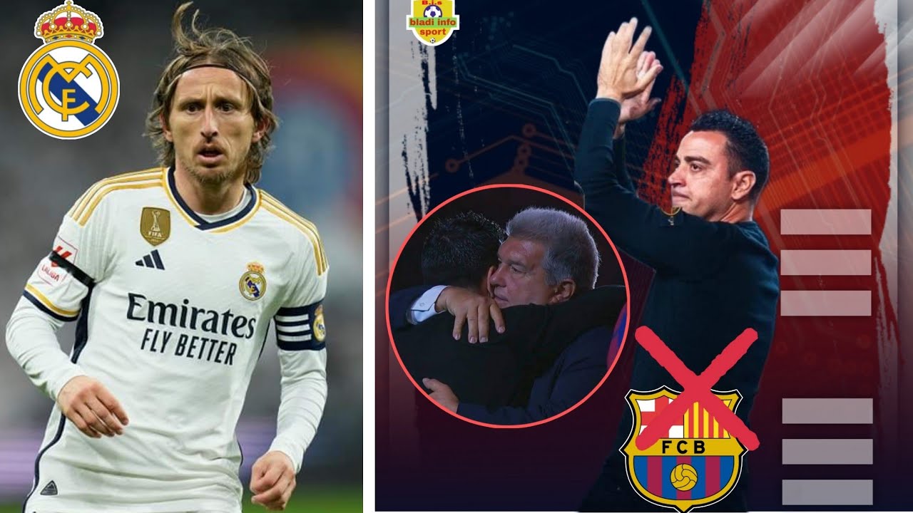 MEN DEKLARASYON KI METE XAVI HERNANDEZ DEYÒ NAN BARCELONE, LUKA MODRIC ...