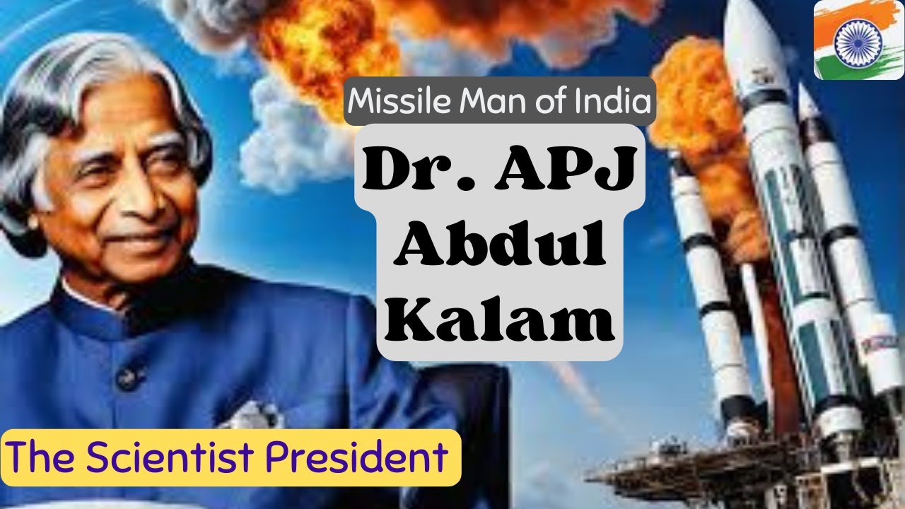 Dr. APJ Abdul Kalam || Missile Man of India #presidentofIndia # ...