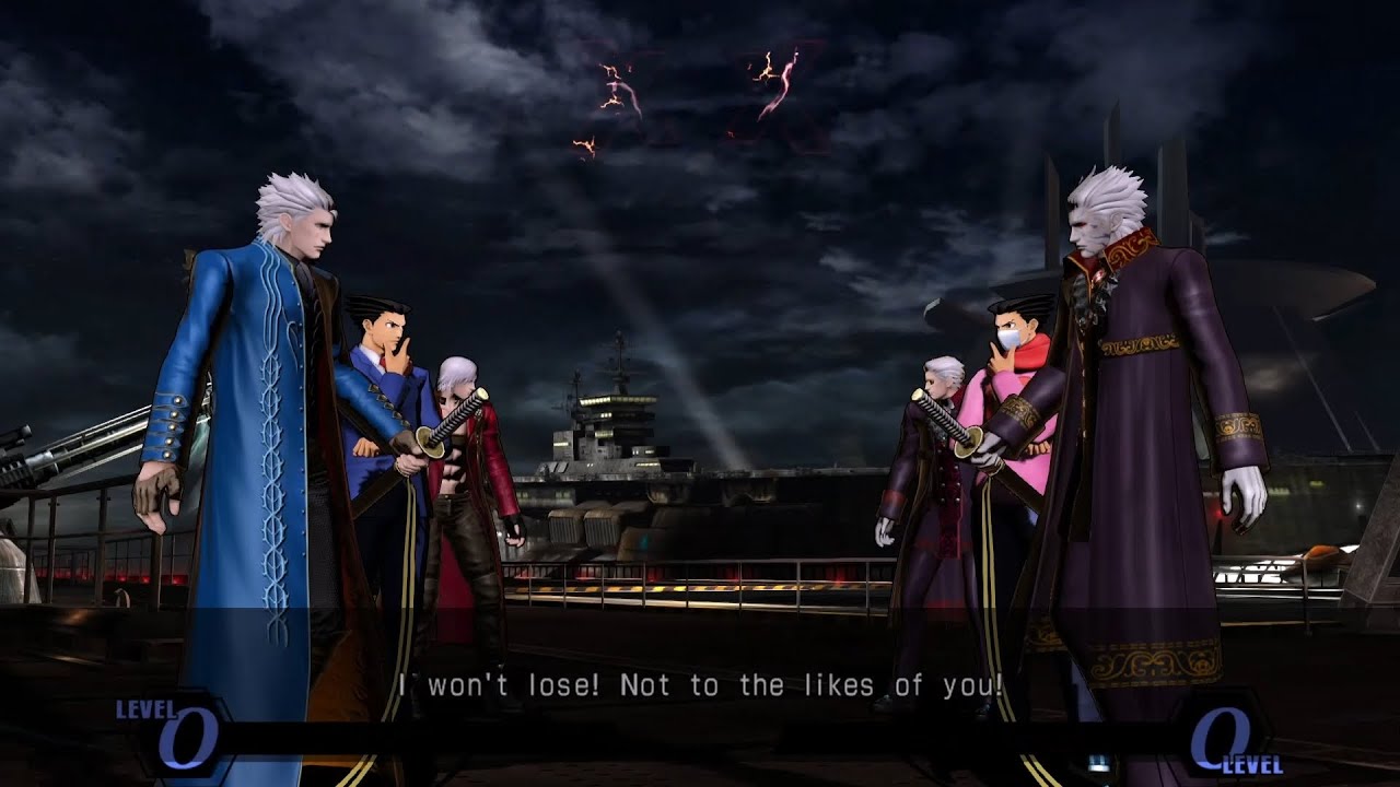 (Ultimate Marvel vs. Capcom 3) Phoenix Wright, Dante, Virgil (MvC3U ...