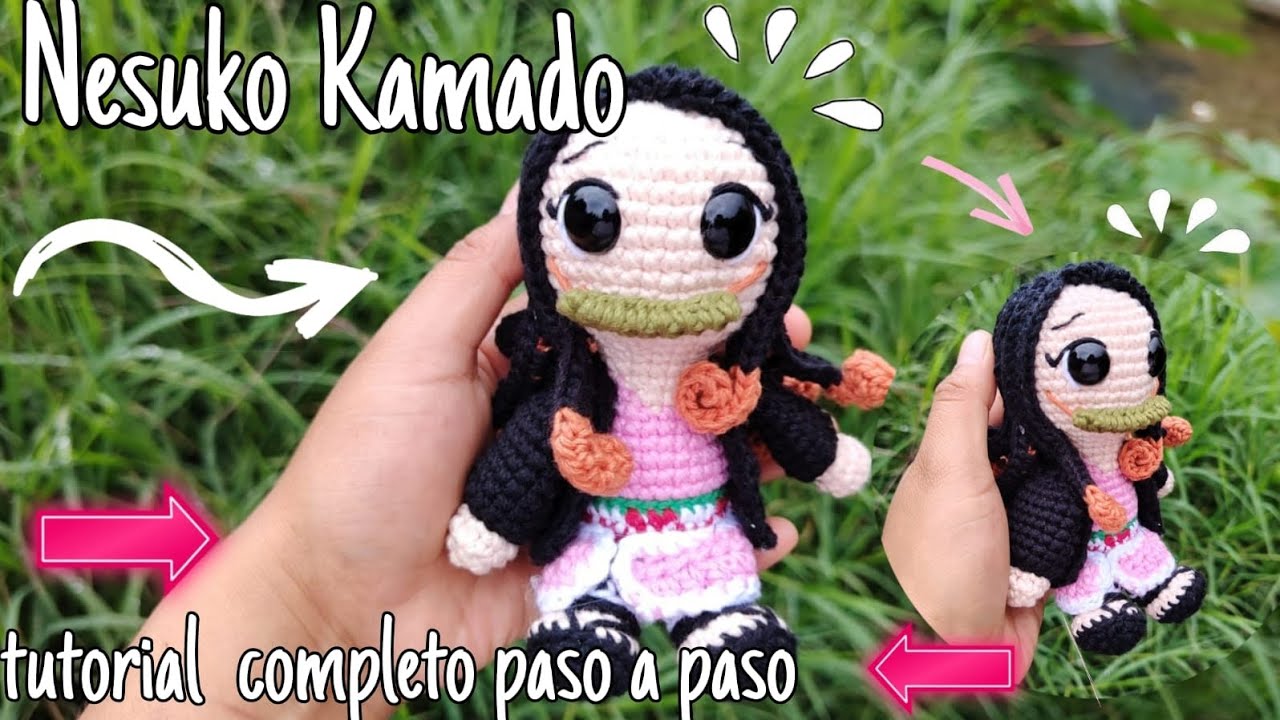 Nezuko Kamado a Crochet 🧶| Tutorial Crochet paso a paso #crochet - YouTube