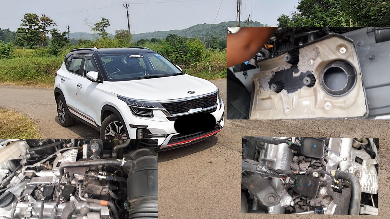 Rat cut the brand new Kia seltos Wireing - YouTube