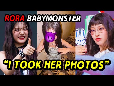 HYEIN took photos for RORA Babymonster at Gayo Daejeon.. - YouTube