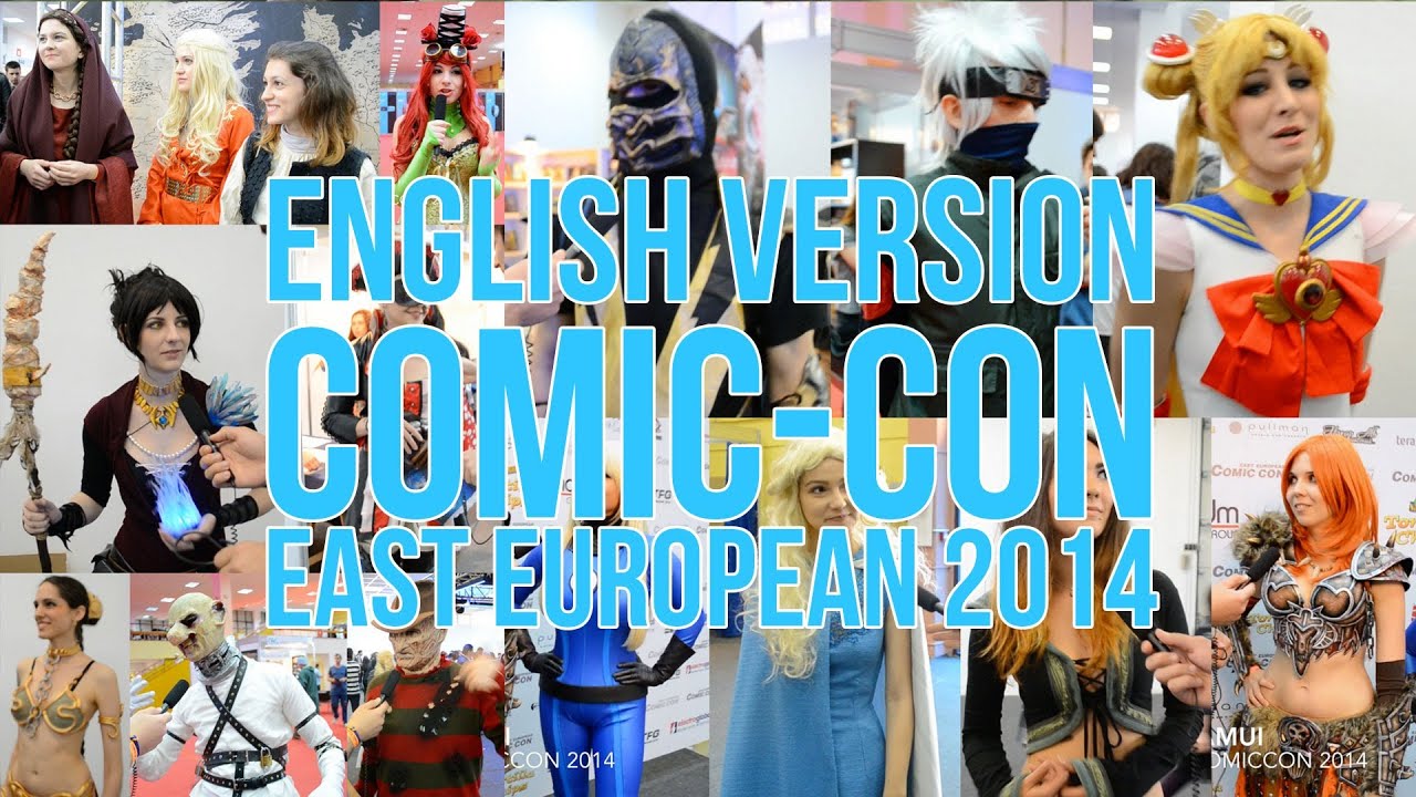 [EN] East European Comic Con 2014 Romania - YouTube