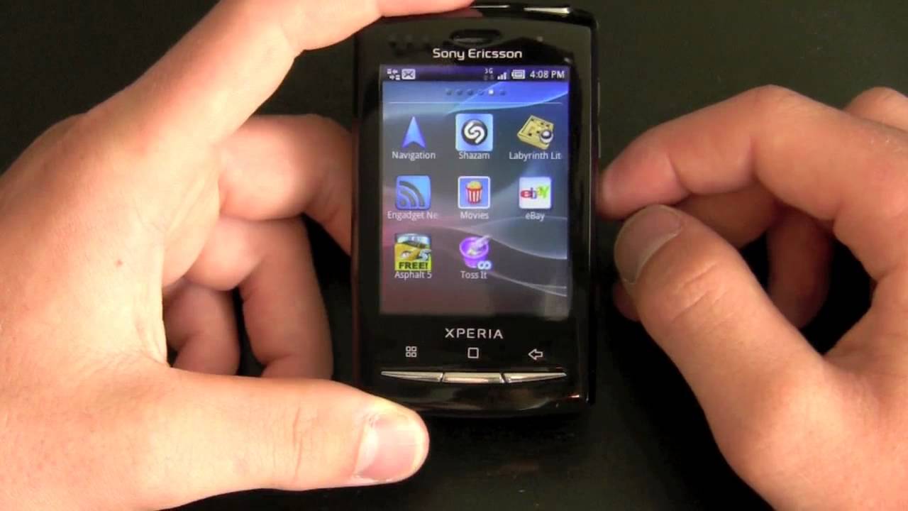 Sony Ericsson Xperia X10 Mini Pro Review by ThatSnazzyiPhoneGuy - YouTube
