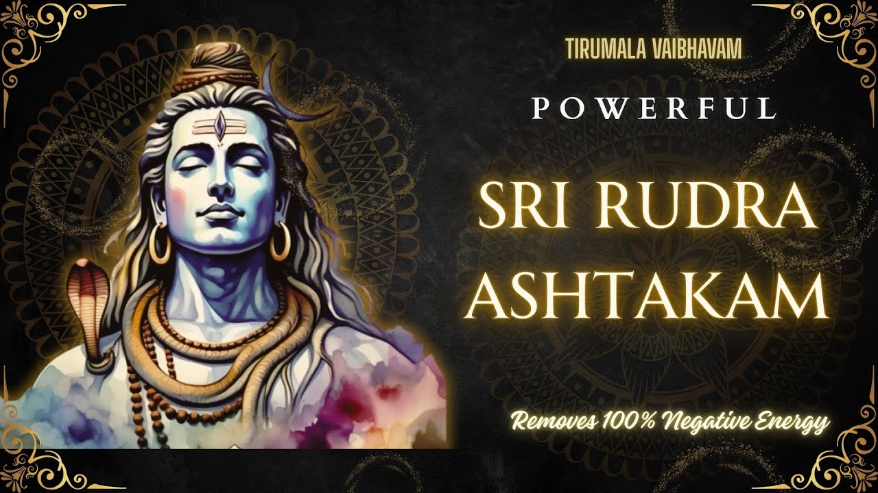 Rudrashtakam 🙏 | Powerful Shiva Stotram for Protection, Devotion ...