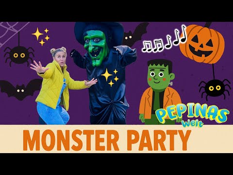 🎶 MONSTER PARTY 👻🎃 Halloween Kinderlied zum Mitsingen & Mittanzen 🔍 Pepinas Welt