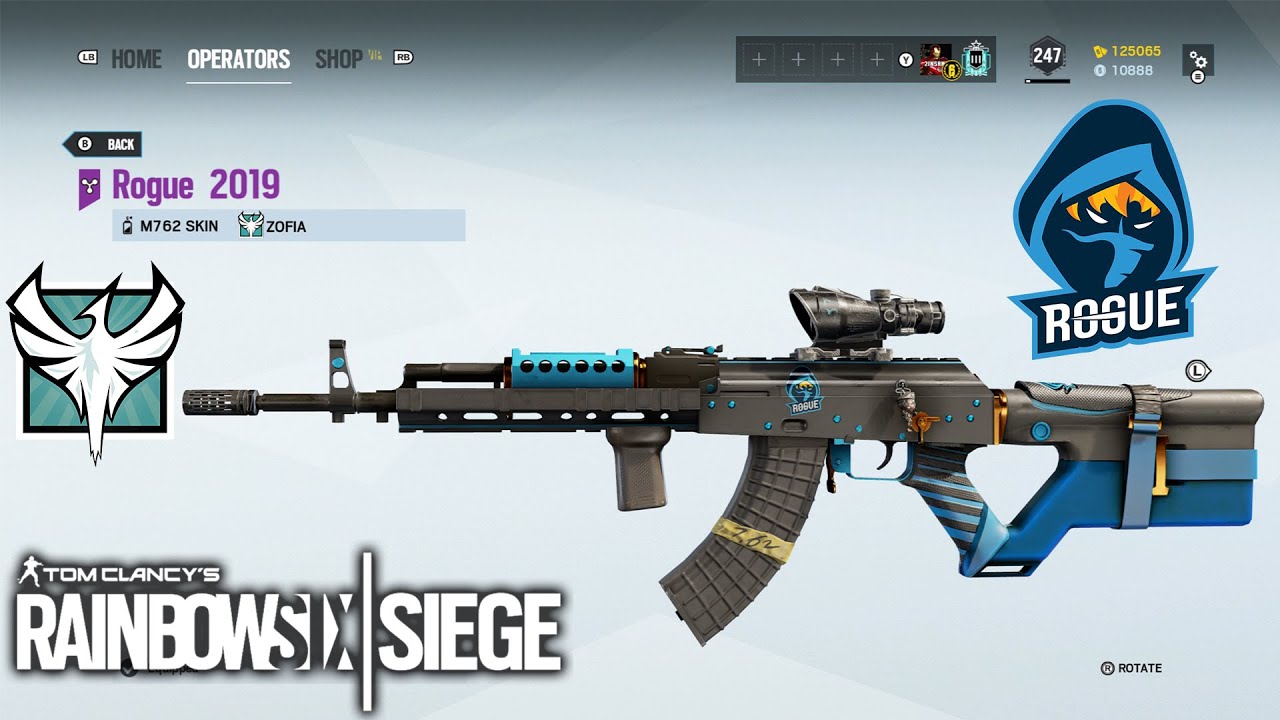 Rogue Weapon Skin - Rainbow Six Siege - YouTube