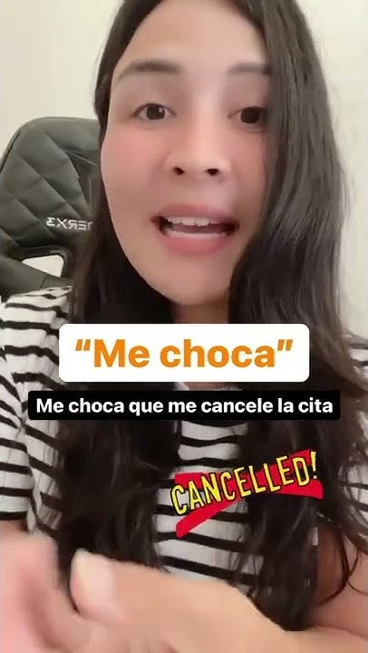 ¡Me choca! 😡 #spanish #learnspanish #practicespanish #espanhol #slang # ...