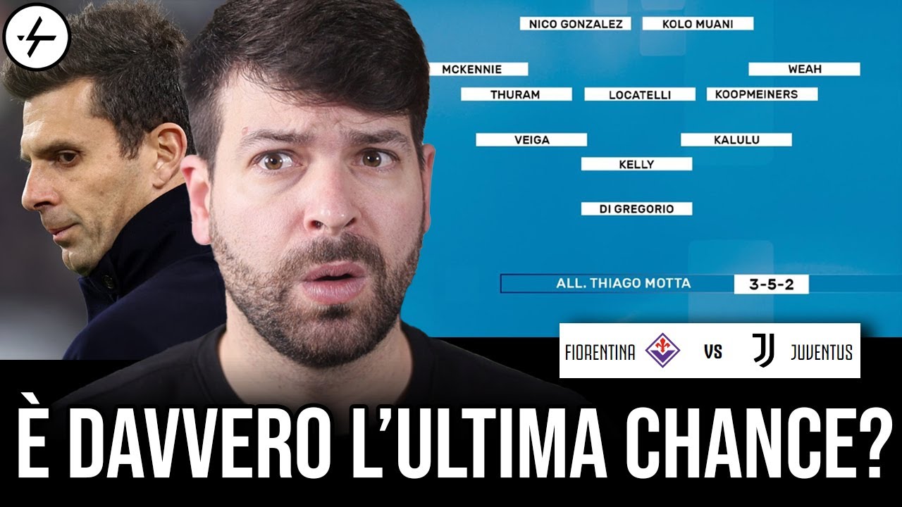 GIORNO del GIUDIZIO! Thiago Motta CAMBIA TUTTO: sarà 352 in FIORENTINA JUVENTUS? - YouTube