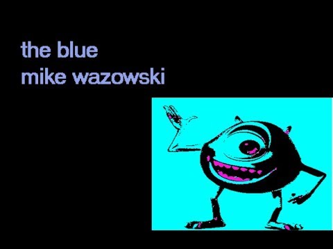the blue mike wazowski - YouTube