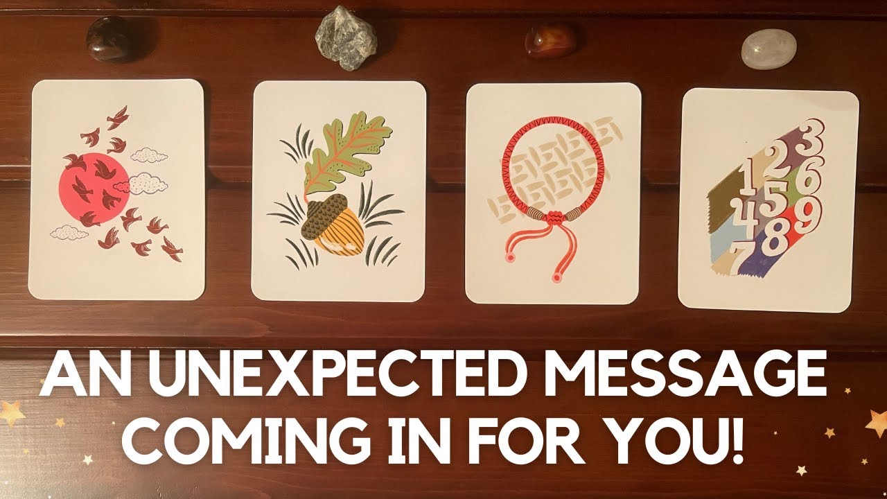 An UNEXPECTED Message Coming In For You!