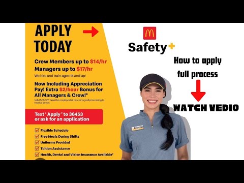 How to apply in MacDonald online. Easy steps - YouTube