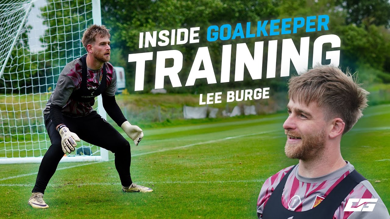 PRO GK Training with Lee Burge | Northampton Town FC | INSIDE ...