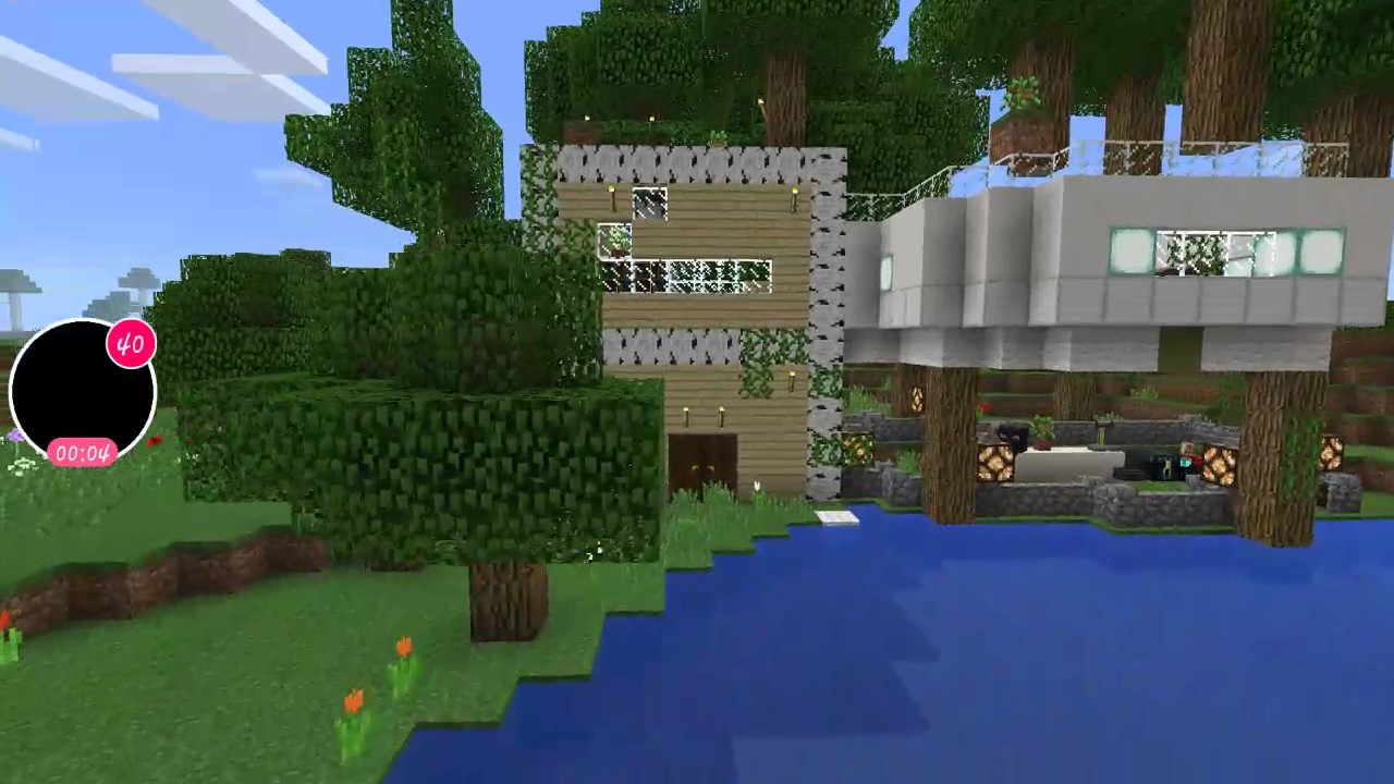 Tour of my mcpe house! - YouTube