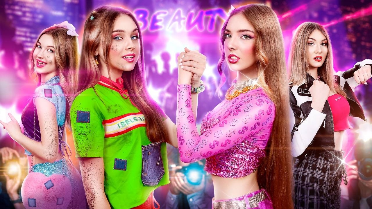 ¡Chica Rica VS Pobre en el Concurso! ¿Quién Ganará el Concurso de ...