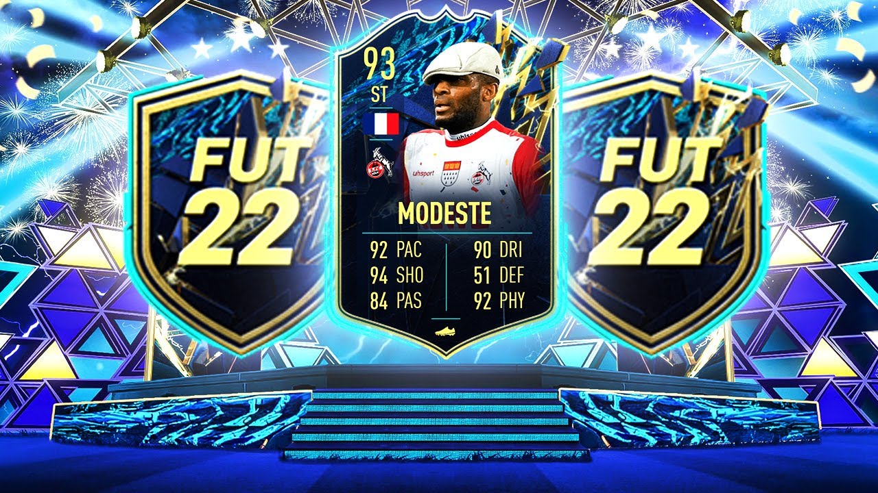 AMAZING TOTS MODESTE SBC!!! INCREDIBLE HAT - WHAT A BEAST - FIFA 22 ...