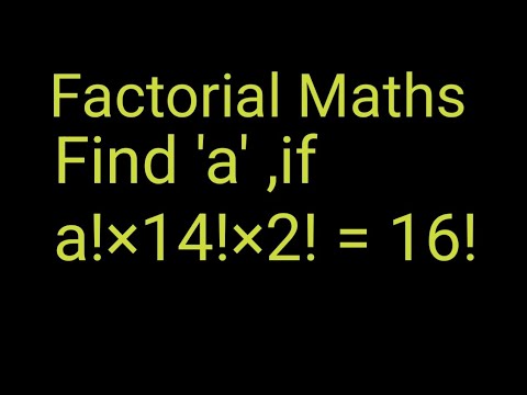 Factorial Equation || SSC || How to solve? - YouTube