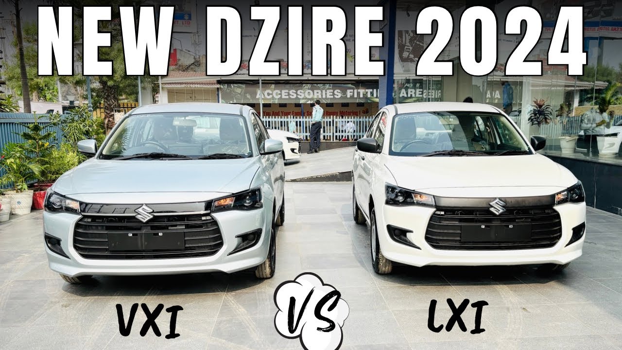 Maruti Dzire Lxi vs Vxi 2025 Detailed Comparison - YouTube