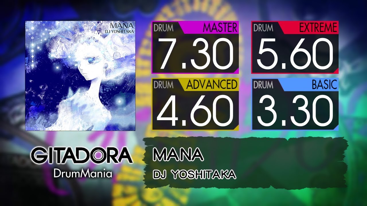 【GITADORA コナステ】 MANA (MASTER ~ BASIC) Drum - YouTube