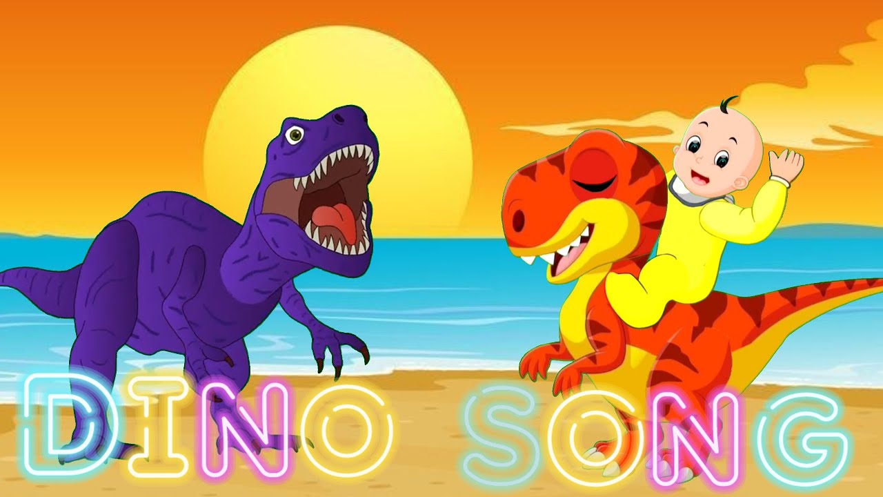 Lagu anak-anak DINO SONG // Lagu anak balita indonesia populer - YouTube