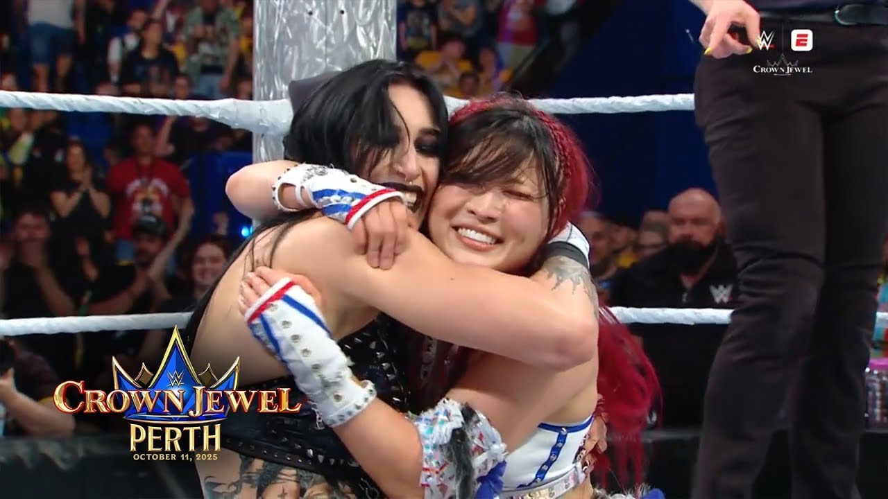 RHEA RIPLEY AND IYO SKY DESTROY ASUKA & KAIRI SANE IN INSANE MATCH ...