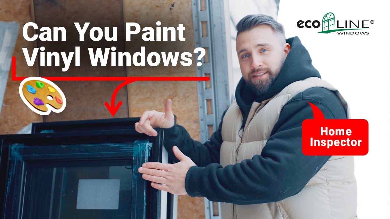Can You Paint Vinyl Windows? | Ecoline Windows - YouTube
