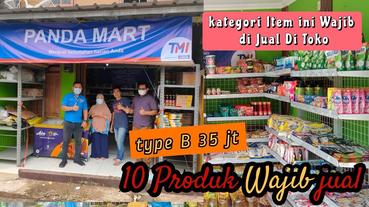 10 Item Wajib yang harus ada di Toko | GO Panda Mart | Toko Mandiri ...