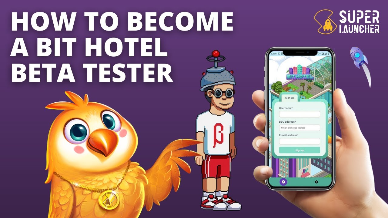 How To Become a Bit Hotel Beta Tester - YouTube