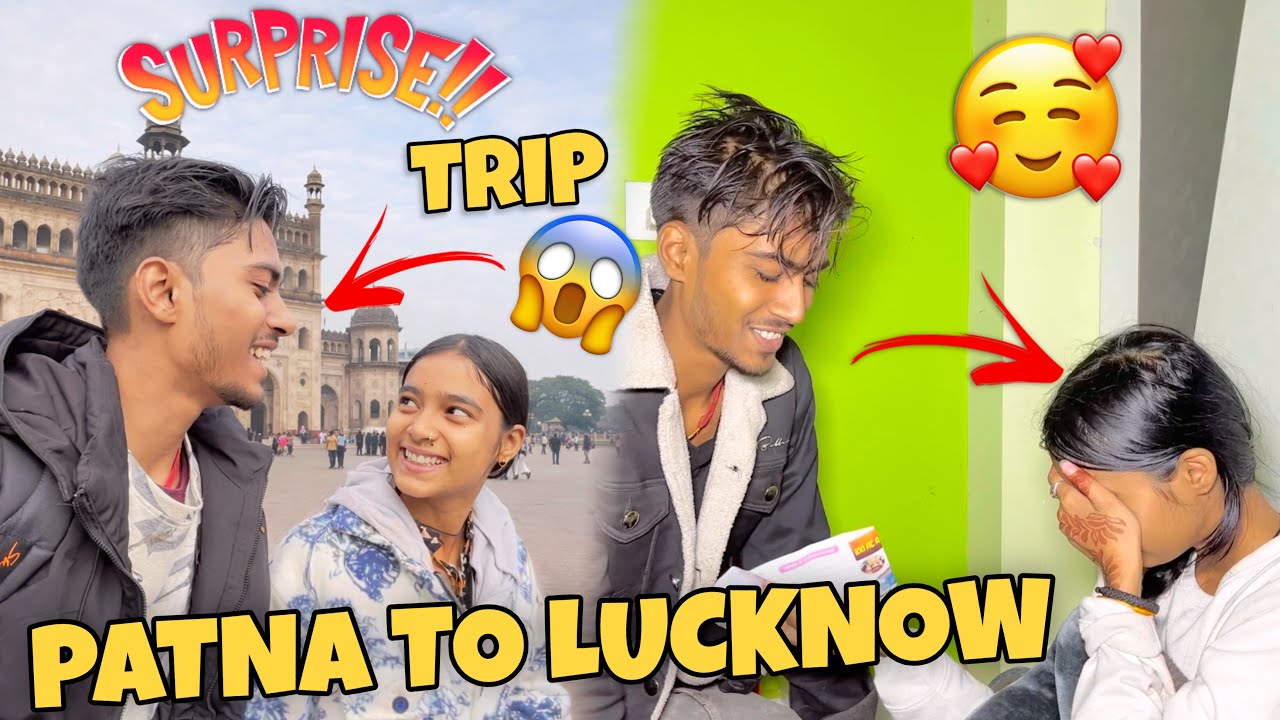 Bihar patna to Up Lucknow 😍 muskan ke ghar gaye 🥰 || kunnu muski vlogs ...