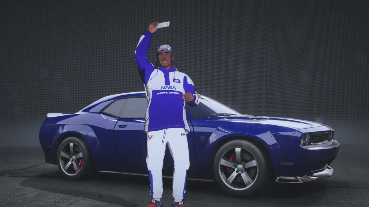 dodge challenger race #1 -NFS unbound - YouTube