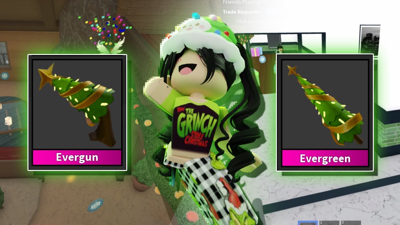 MM2 MONTAGE WITH THE NEW EVER SET (Murder Mystery 2) - YouTube