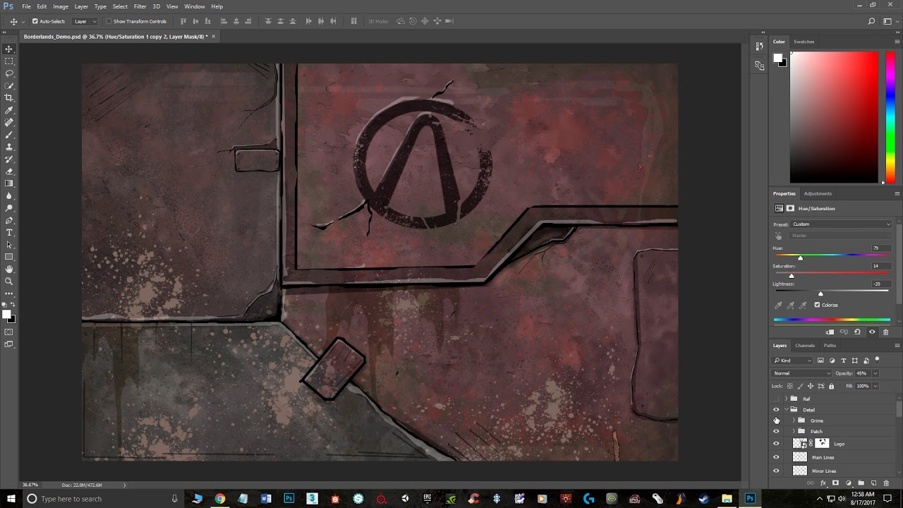Painting Stylized Looking Textures - YouTube