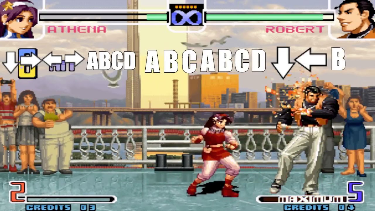 Como hacer el especial de Athena KOF 2002 Magic Plus - YouTube
