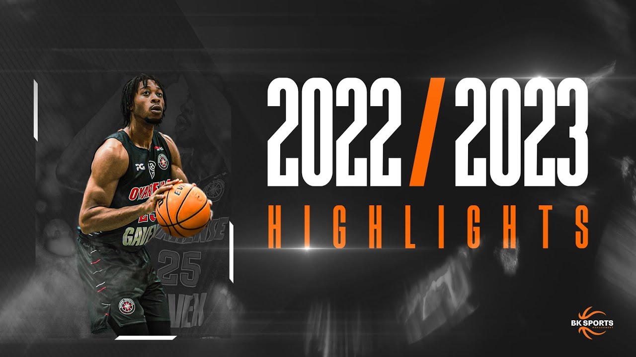 Jordan Robertson - 2022/23 Portugal Top League Ovarense Highlights / BK ...