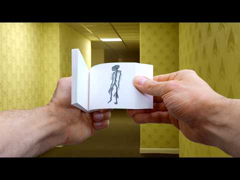 I Made a Flipbook in the Backrooms