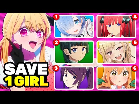 CHOOSE YOUR FAVORITE ANIME GIRL! 💖 The Best Waifus