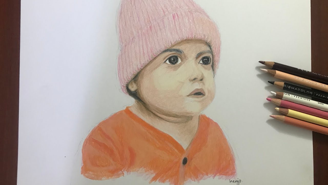 Drawing a baby || Speed Drawing - YouTube