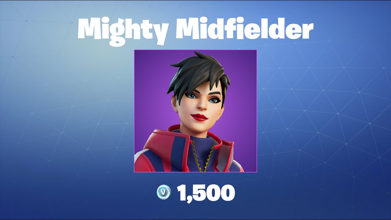 Mighty Midfielder | Fortnite Outfit/Skin - YouTube