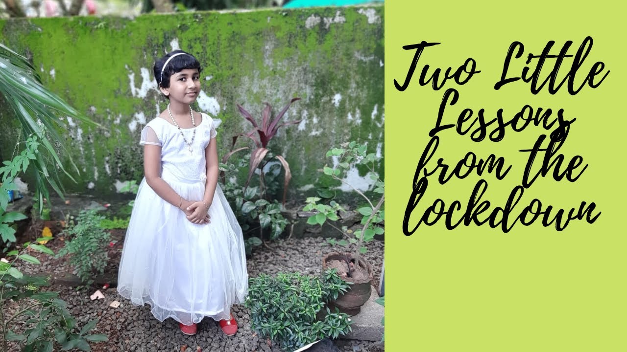 Two Little lessons from the Lockdown - YouTube