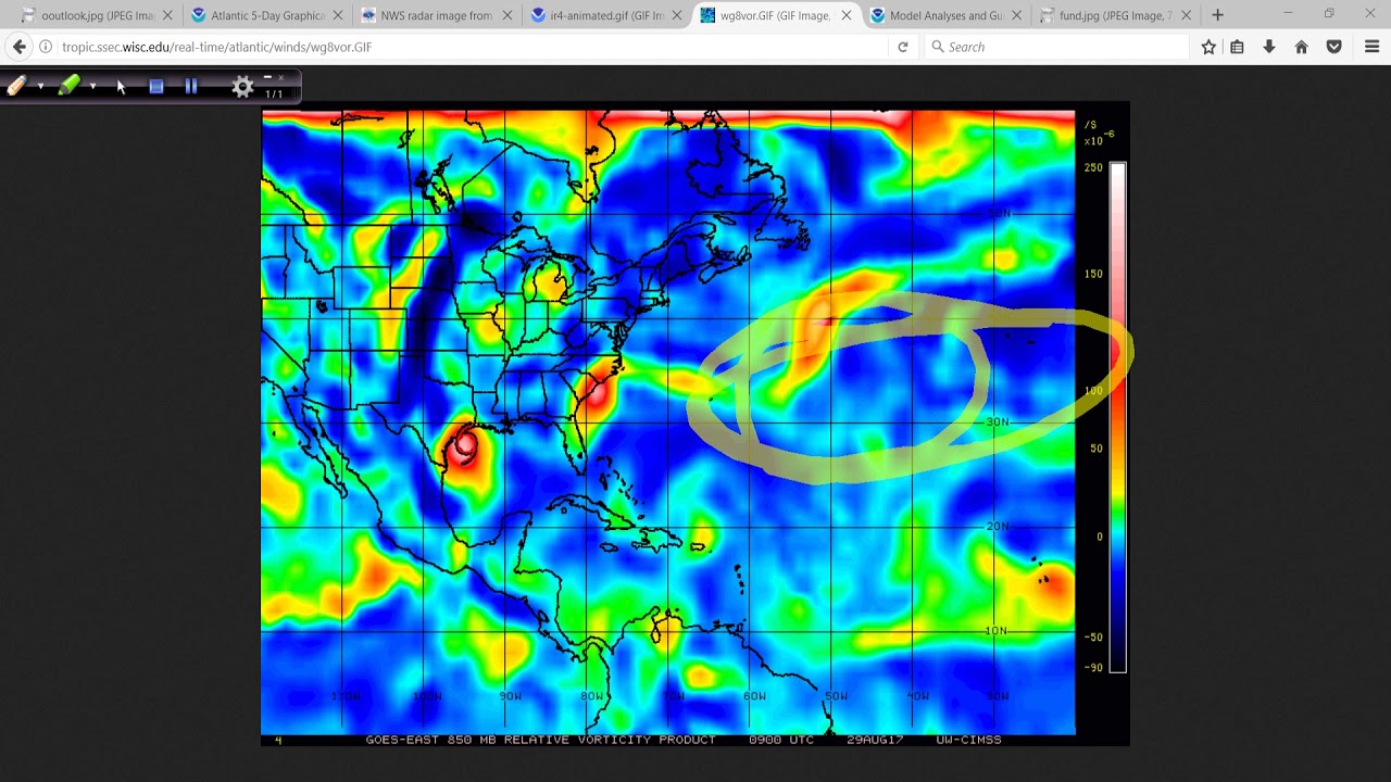 August 29 Hurricane Outlook and Discussion - YouTube