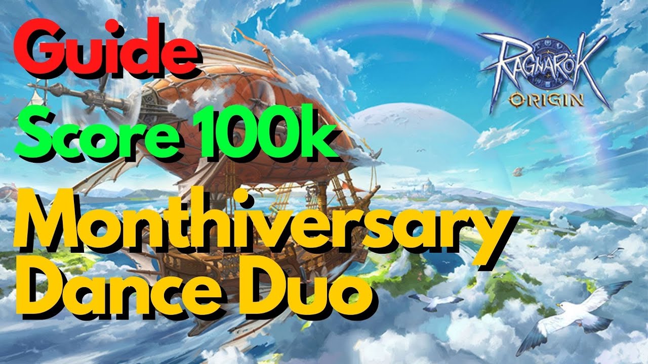 Pattern Guide 100k Monthiversary Dance Duo Challenge - Ragnarok Origin ...