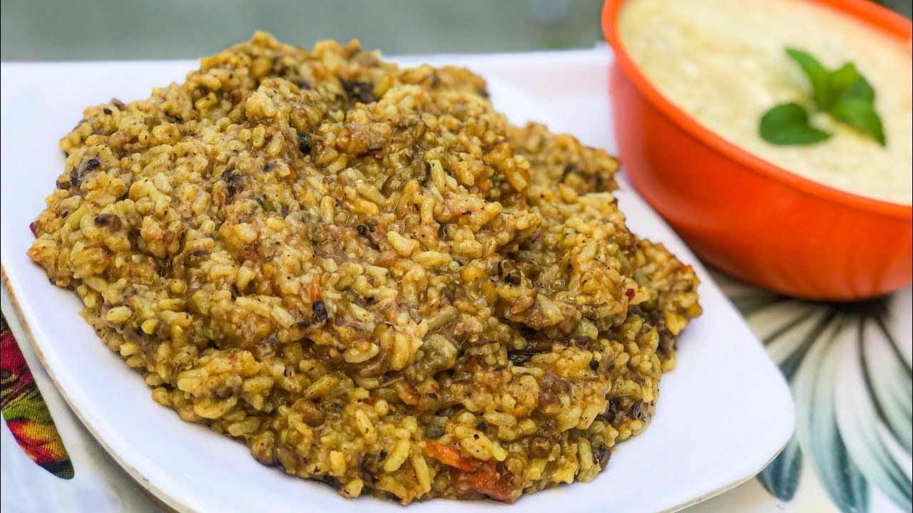 charsadda rice recipe II mota chawal recipe - YouTube