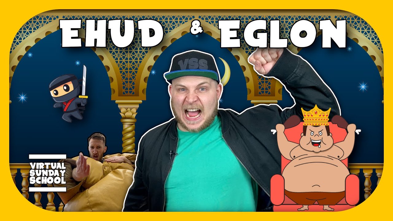 The FAT King & Ninja Judge! Ehud & Eglon PLUS Sumo Suit Challenge ...