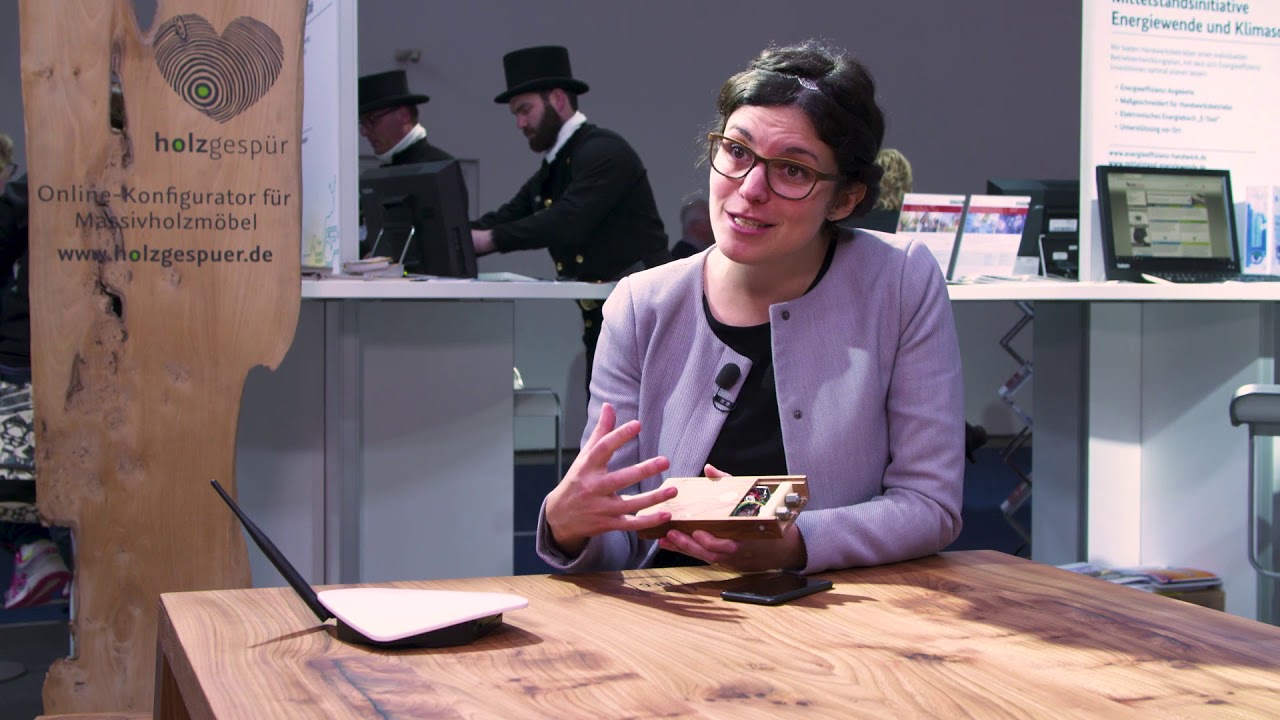 Der Intelligente Tisch – IoT im Tischlerhandwerk - Interview Julia ...