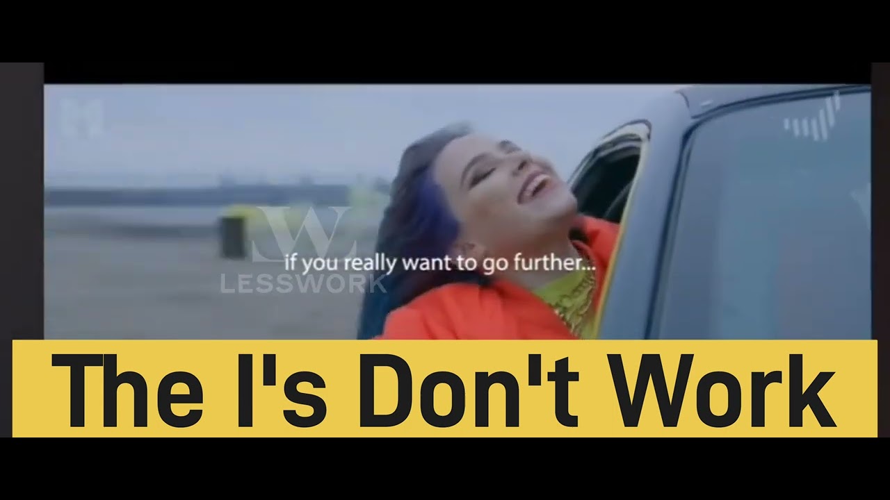 The I's Don't Work | Speak WE not ME. - YouTube