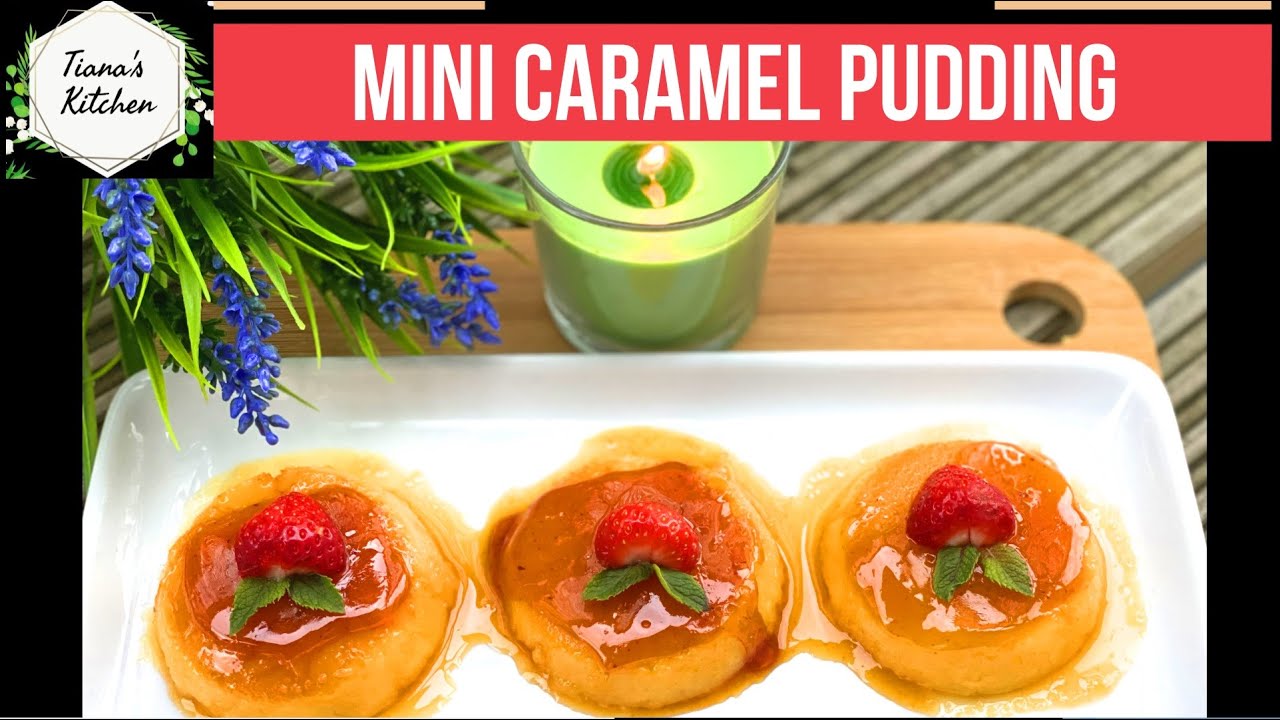 Mini Caramel Pudding | Suji Pudding | Rava Pudding | Semolina Pudding ...