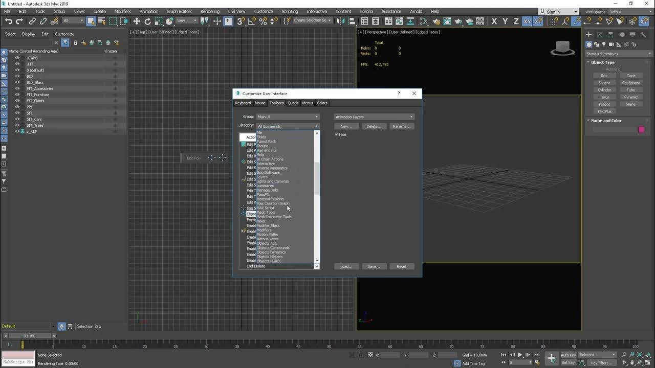 06 Toolbars | 3D Max | architecture visualization - YouTube