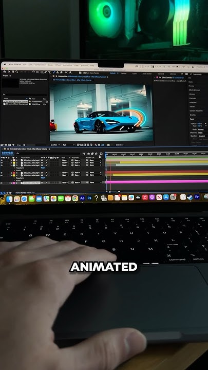 3D Animated Lines Effect! 🔥 - YouTube