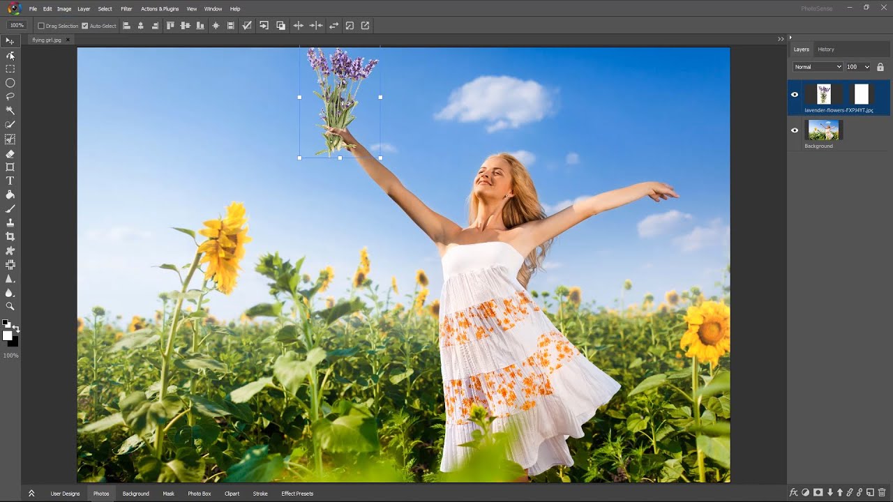 Combine Images How to attach an object in image - YouTube